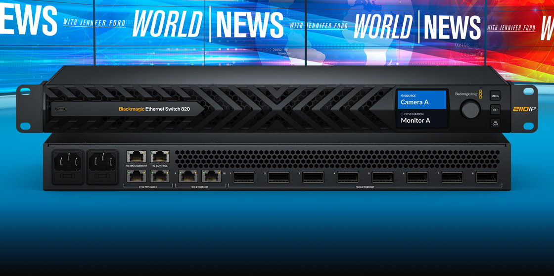 Blackmagic Blackmagic Ethernet Switch | Blackmagic Design