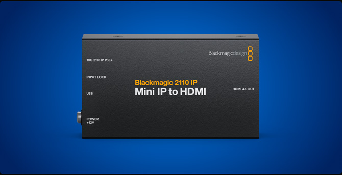 Blackmagic 2110 IP Converter | Blackmagic Design
