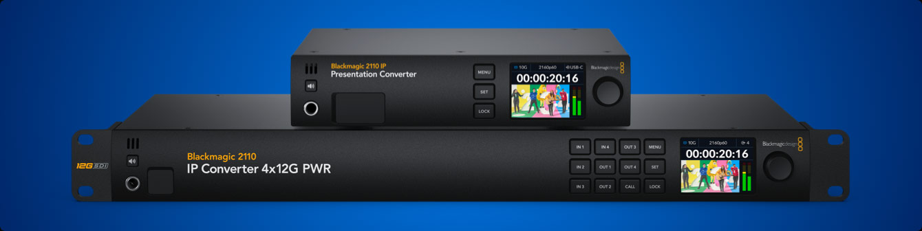 Blackmagic 2110 IP Converter | Blackmagic Design