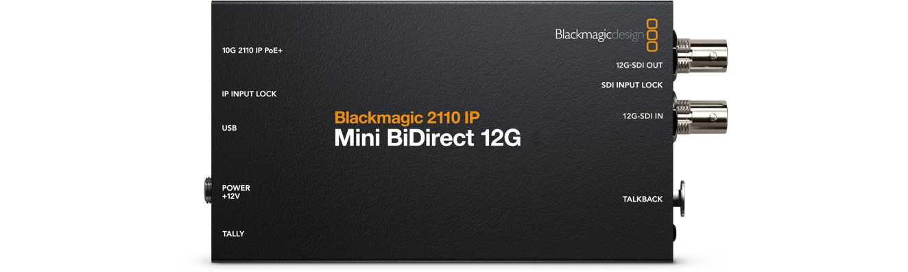 Blackmagic 2110 IP Converter – Tech Specs | Blackmagic Design