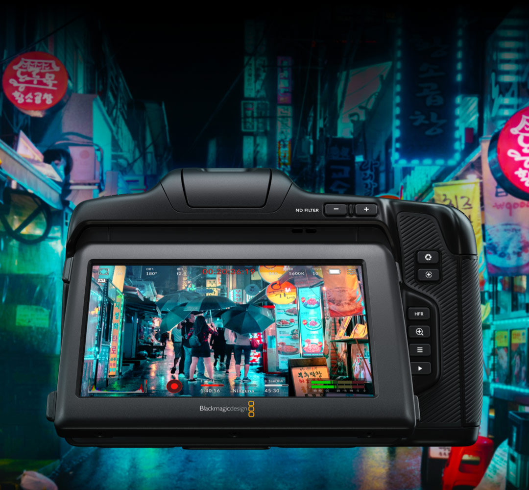 Blackmagic Pocket Cinema Camera – Diseño | Blackmagic Design