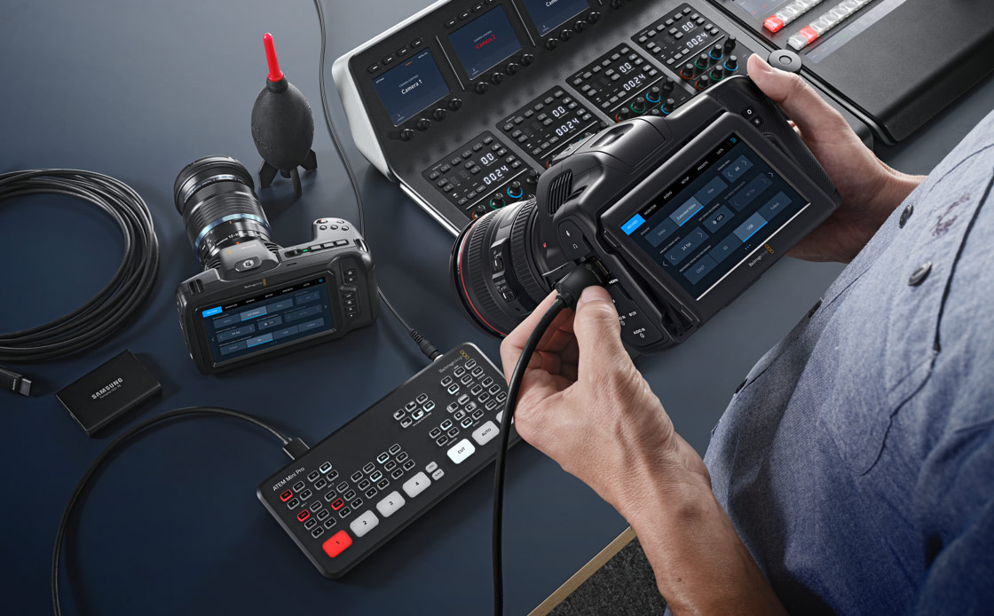 Blackmagic Pocket Cinema Camera – Studio | Blackmagic Design