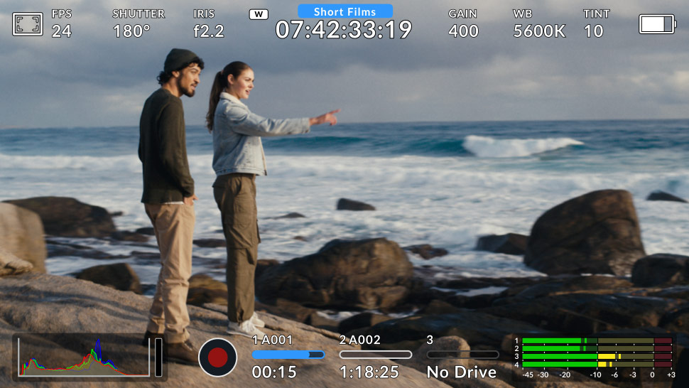 Blackmagic PYXIS – Blackmagic OS | Blackmagic Design