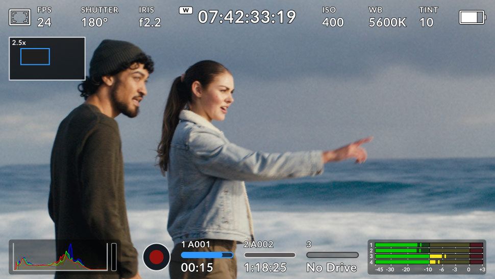 Blackmagic PYXIS – Blackmagic OS | Blackmagic Design
