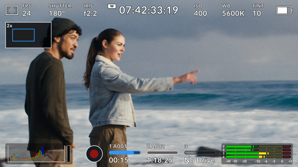 Blackmagic PYXIS – Blackmagic OS | Blackmagic Design
