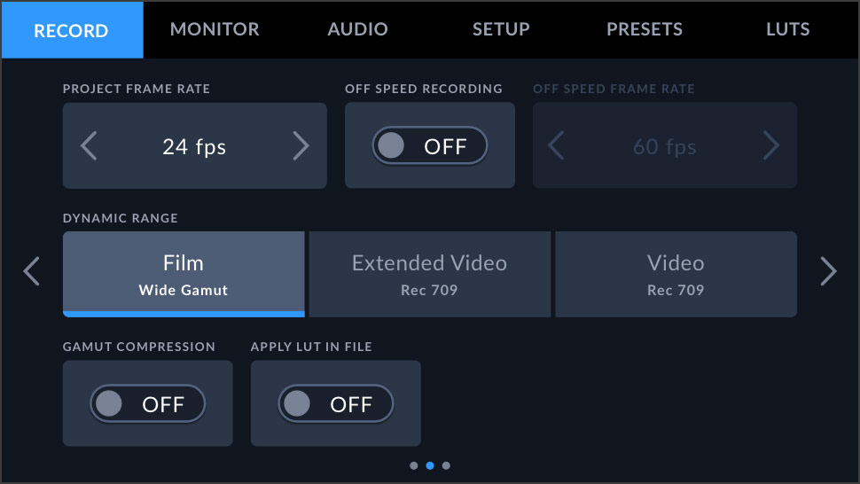Blackmagic PYXIS – Blackmagic OS | Blackmagic Design
