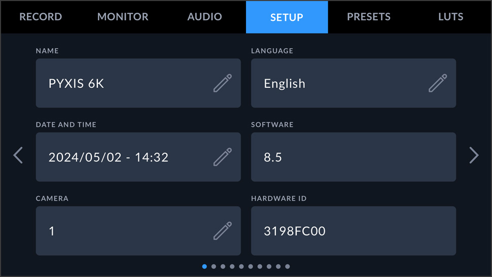 Blackmagic PYXIS – Blackmagic OS | Blackmagic Design