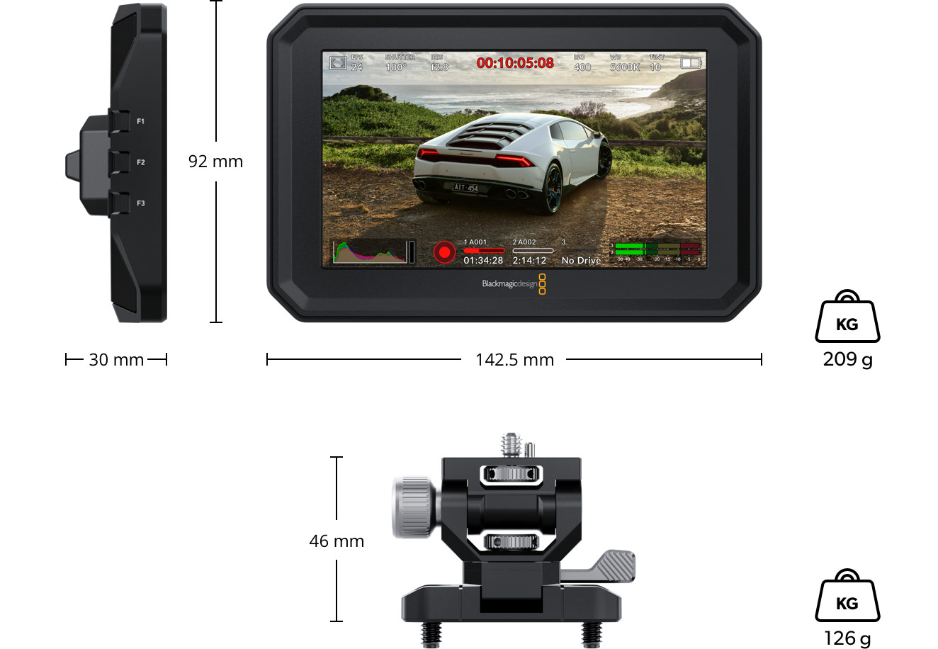 Blackmagic Design PYXIS Monitor Kit | UltraCanal