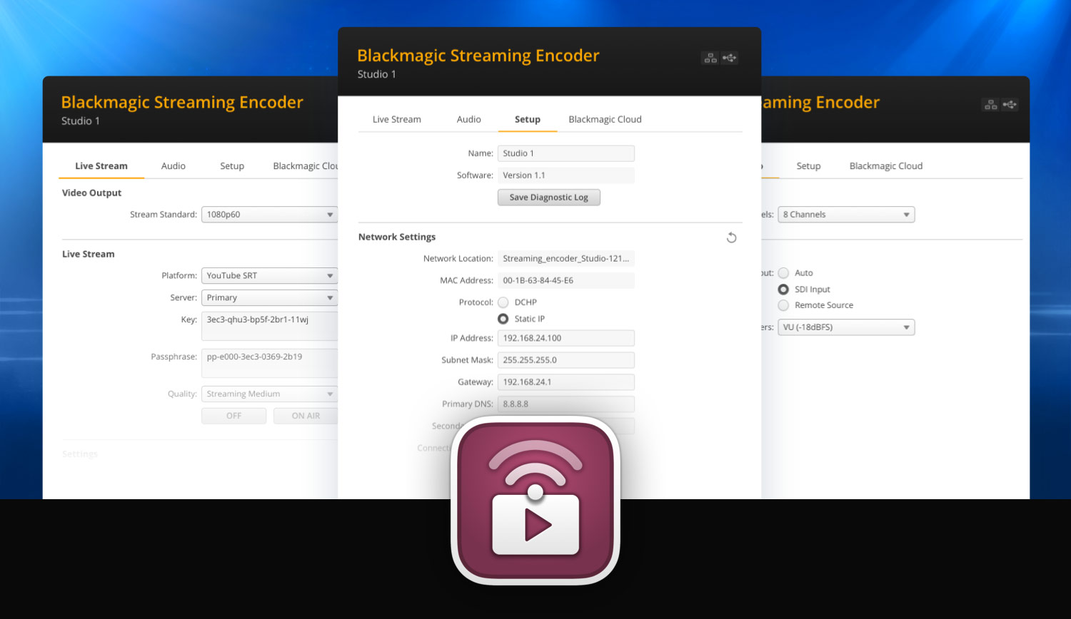 Blackmagic Streaming Processors | Blackmagic Design