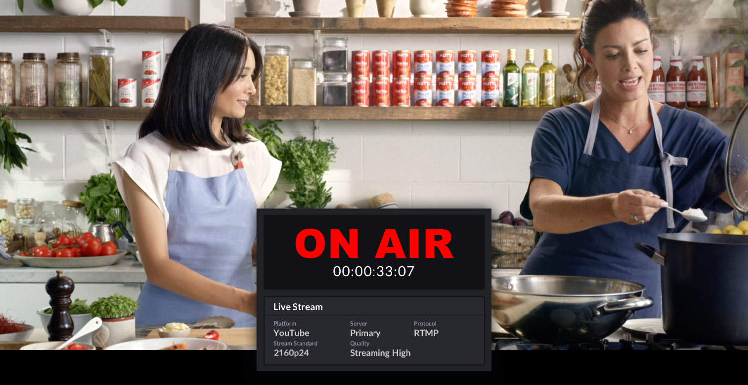 Blackmagic Streaming Processors – モニタリング | Blackmagic Design