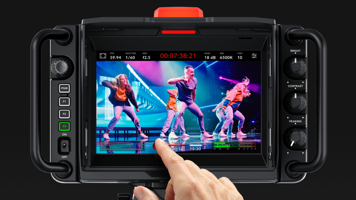 Blackmagic Studio Camera – Blackmagic OS | Blackmagic Design