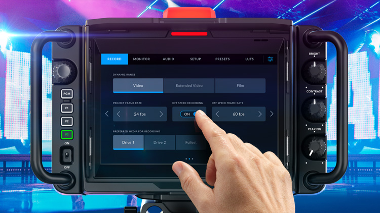 Blackmagic Studio Camera – Blackmagic OS | Blackmagic Design
