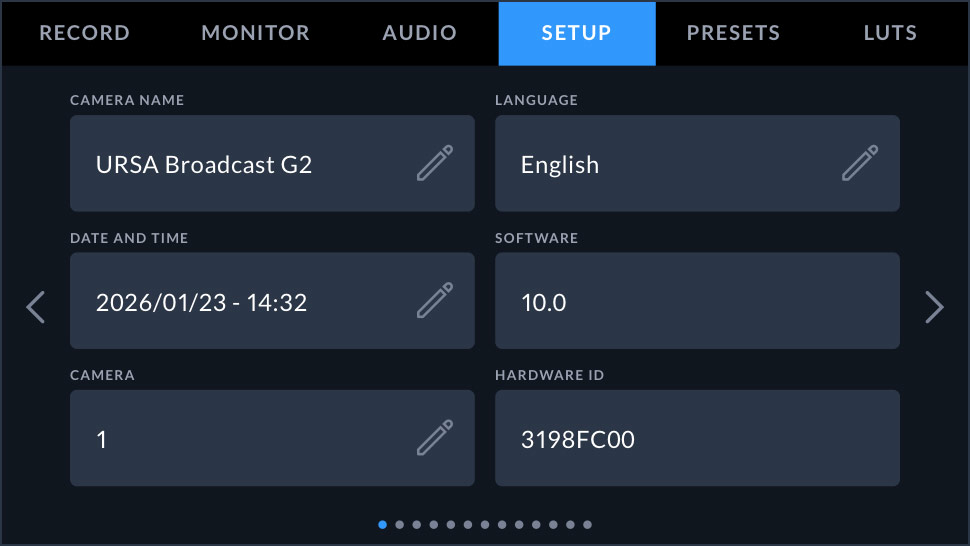 Blackmagic URSA Broadcast – Blackmagic OS | Blackmagic Design