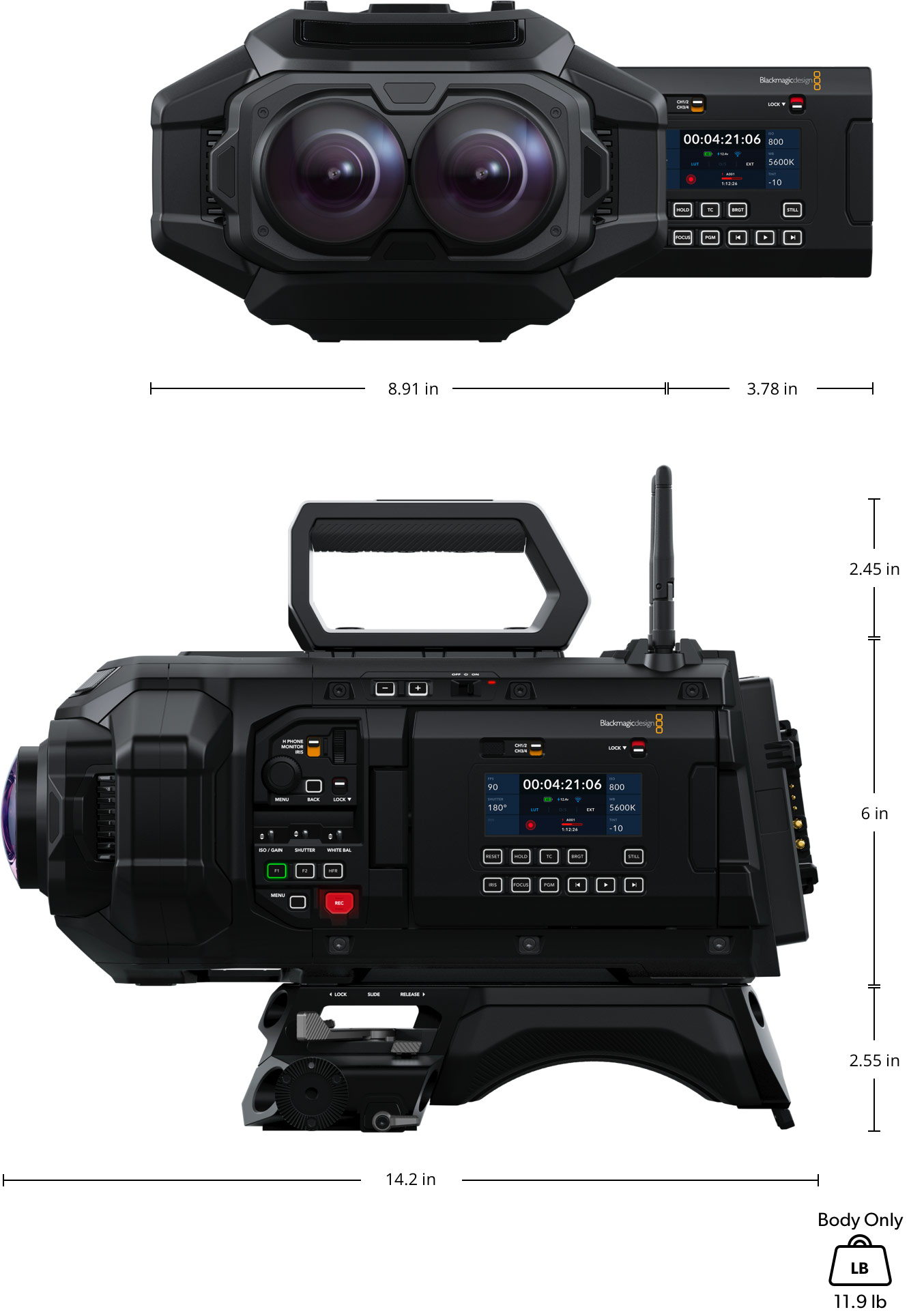 Blackmagic URSA Cine – Tech Specs | Blackmagic Design