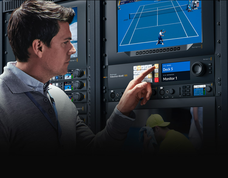 Blackmagic Videohub | Blackmagic Design