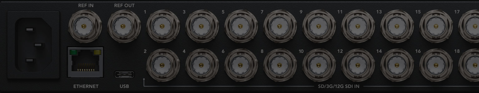 Blackmagic Videohub | Blackmagic Design