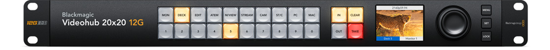 Blackmagic Videohub – Tech Specs | Blackmagic Design