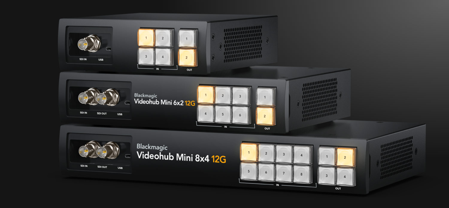 Blackmagic Videohub Mini | Blackmagic Design