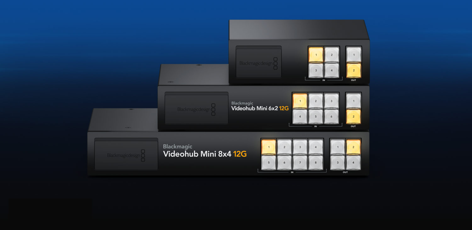 Blackmagic Videohub Mini | Blackmagic Design