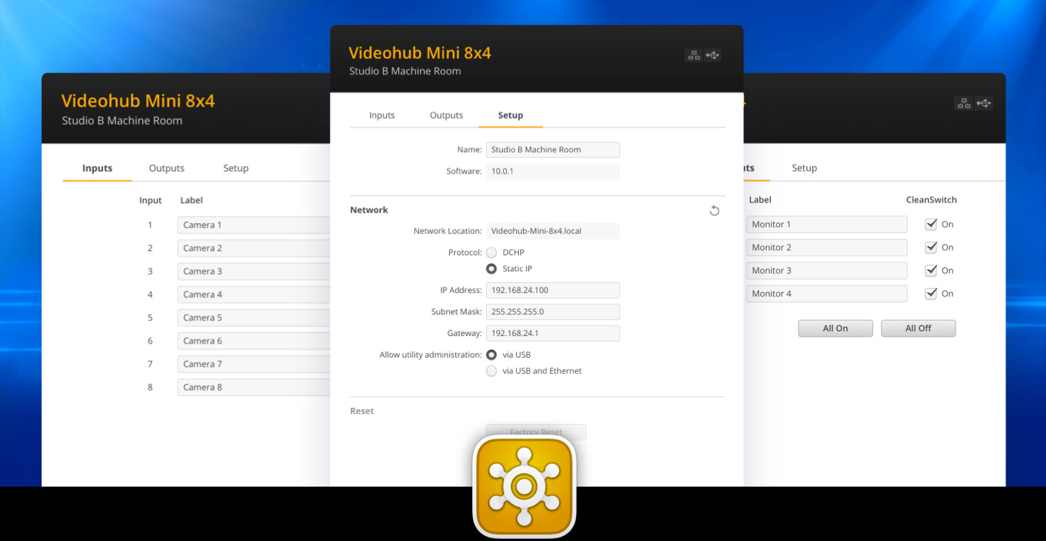 Blackmagic Videohub Mini | Blackmagic Design