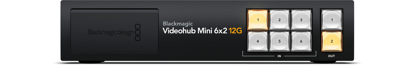 Blackmagic Videohub Mini – Tech Specs | Blackmagic Design
