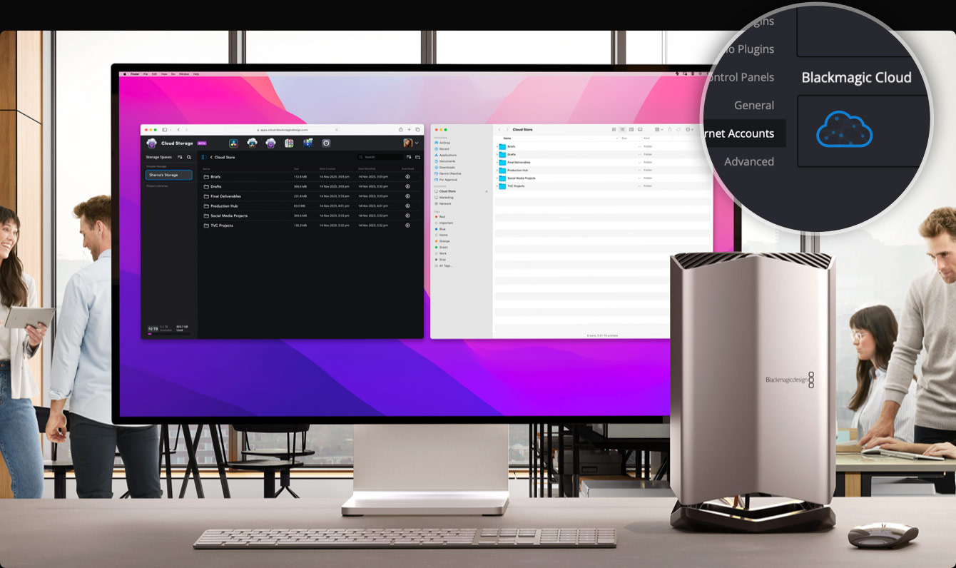 DaVinci Resolve 19 – Collaboration | Blackmagic Design