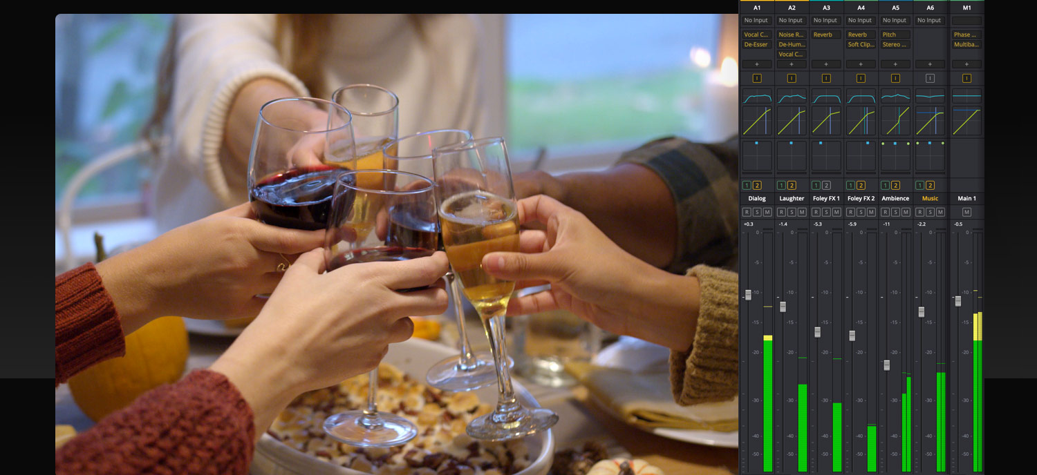 DaVinci Resolve – Fairlight | Blackmagic Design