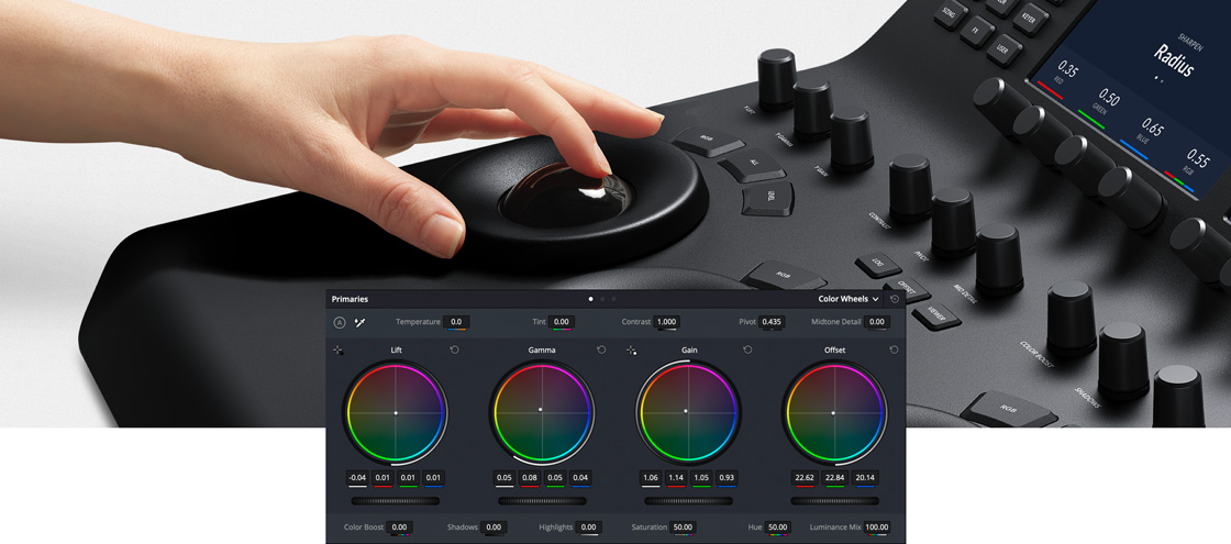 DaVinci Resolve – Panels | Blackmagic Design