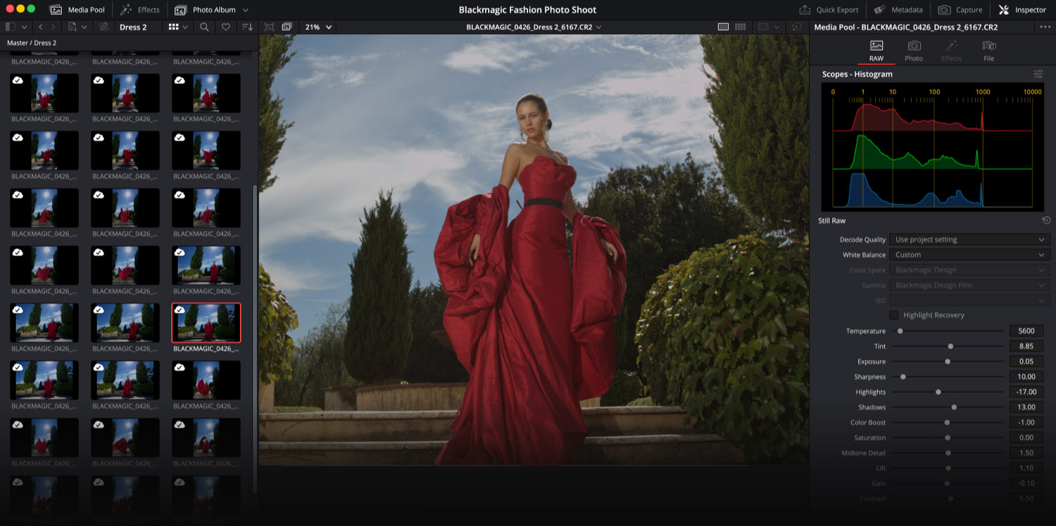 DaVinci Resolve – Photo | Blackmagic Design