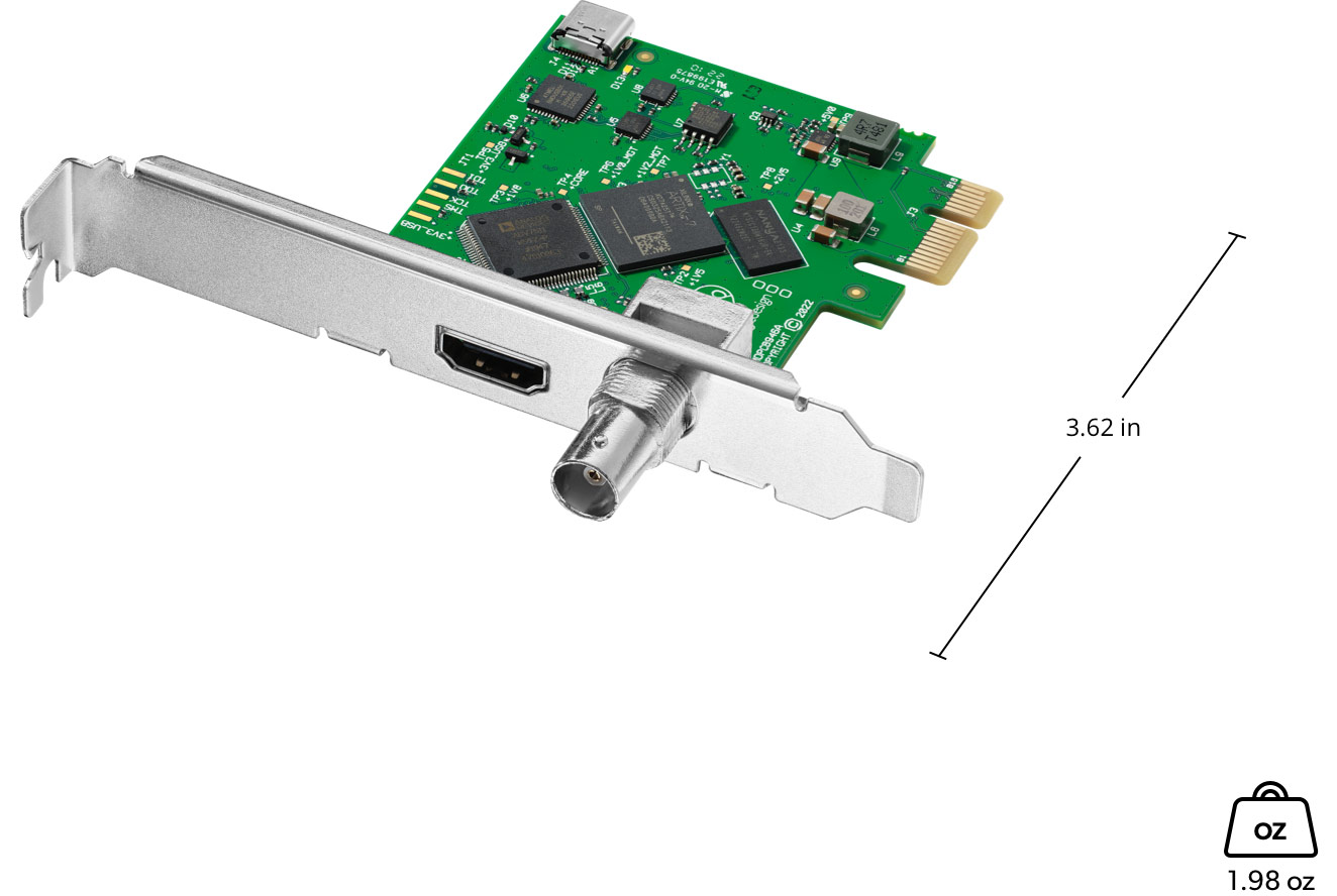 Developer – Tech Specs | Blackmagic Design