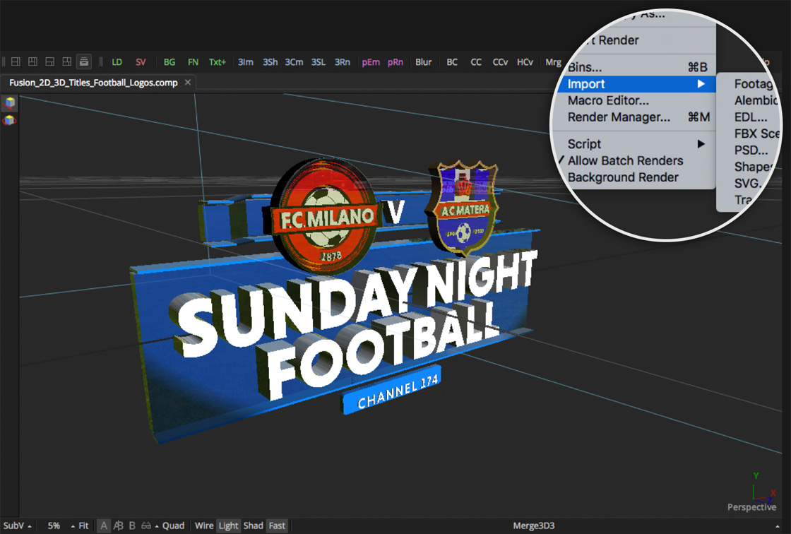 Fusion 20 – Broadcast Graphics | Blackmagic Design