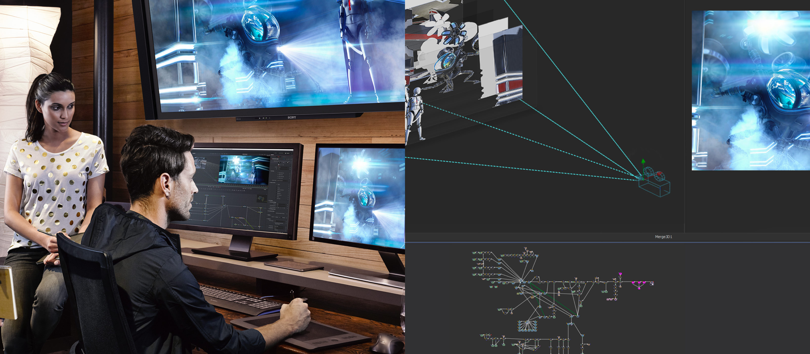 Fusion 21 – Virtual Reality and 3D | Blackmagic Design