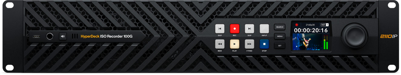 HyperDeck ISO Recorder 100G – 사양 | Blackmagic Design