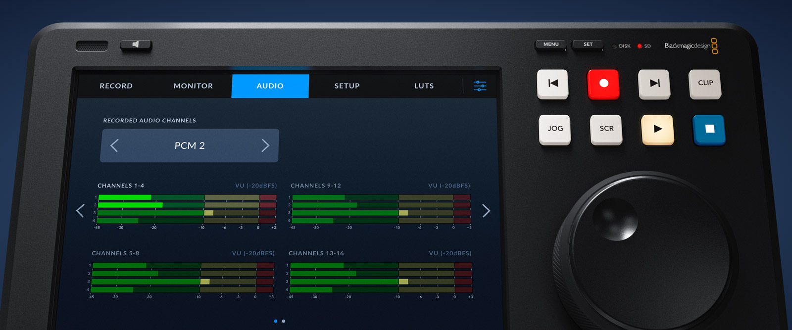 HyperDeck Shuttle – Blackmagic OS | Blackmagic Design