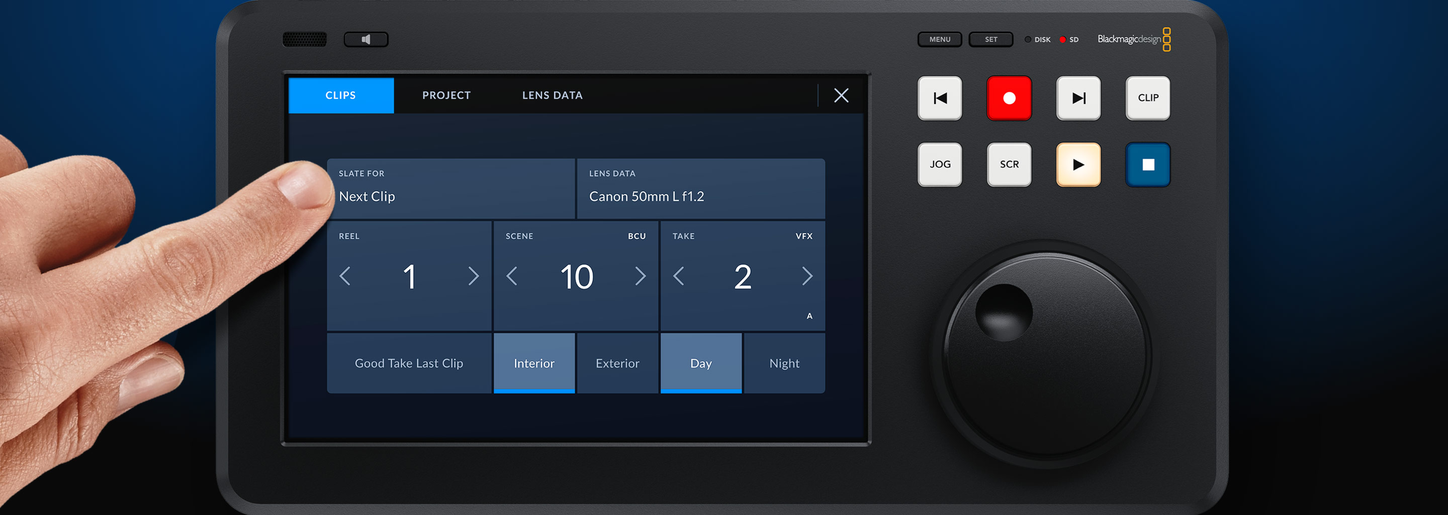HyperDeck Shuttle – Blackmagic OS | Blackmagic Design