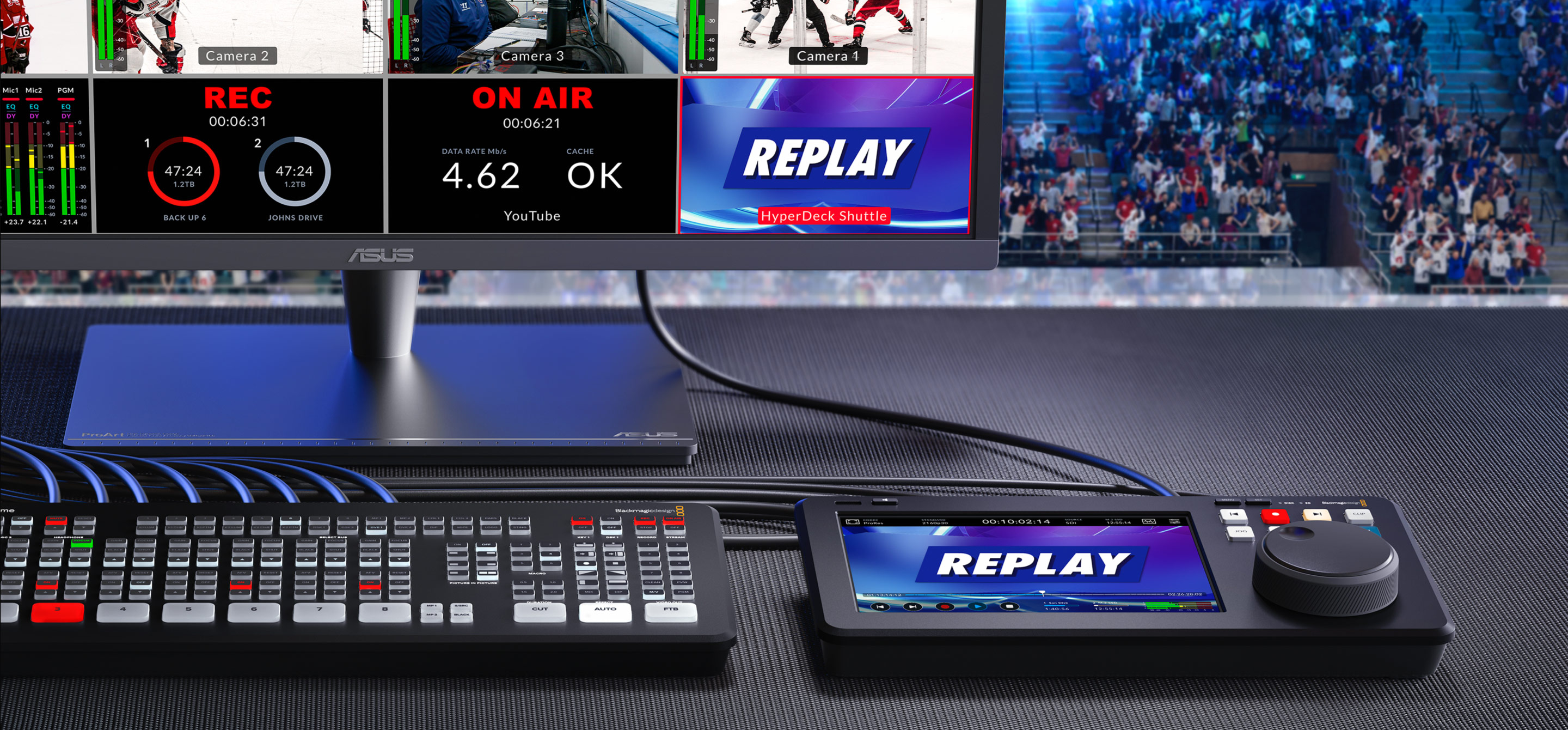 HyperDeck Shuttle – Blackmagic OS | Blackmagic Design