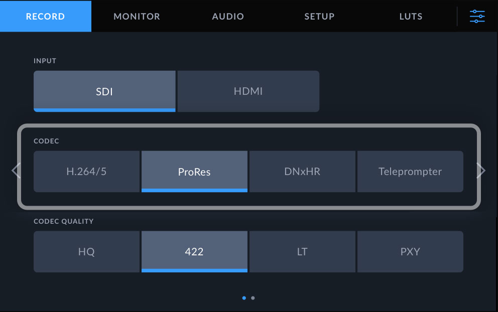 HyperDeck Shuttle – Blackmagic OS | Blackmagic Design