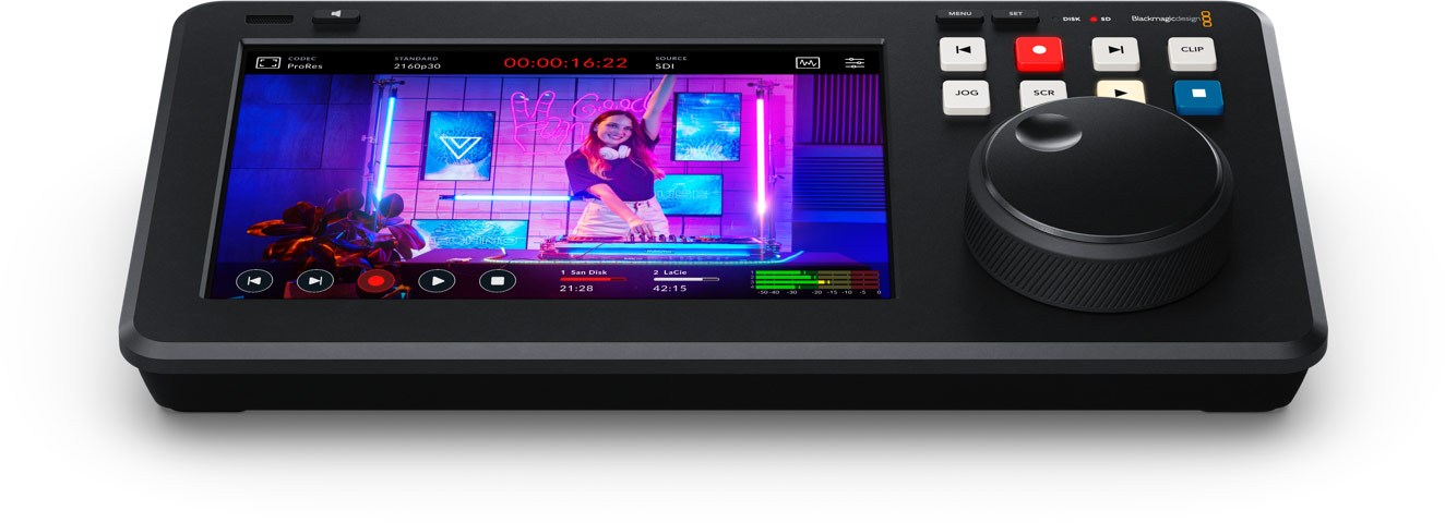 HyperDeck Shuttle – Tech Specs | Blackmagic Design