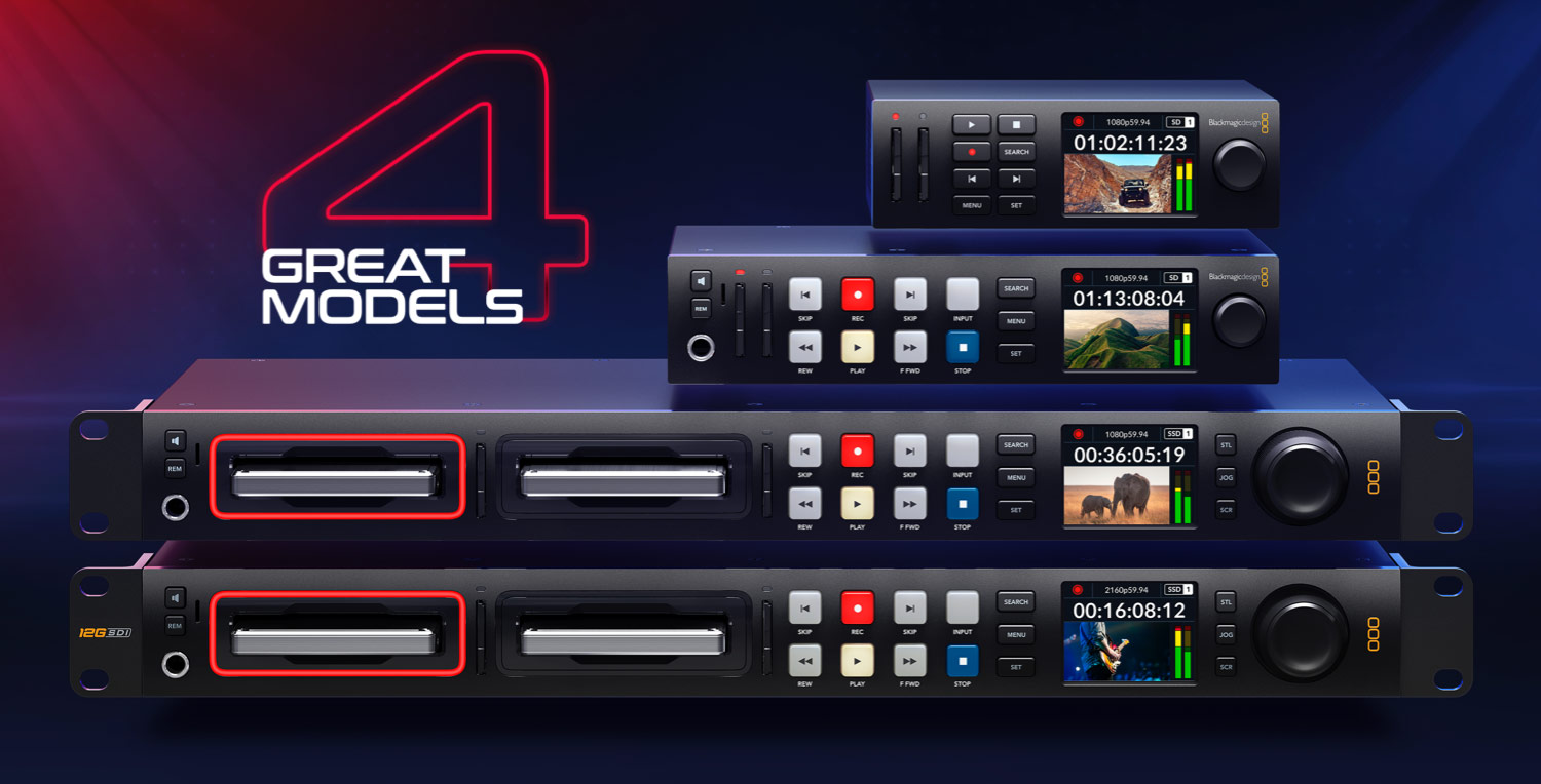 HyperDeck Studio – Models | Blackmagic Design