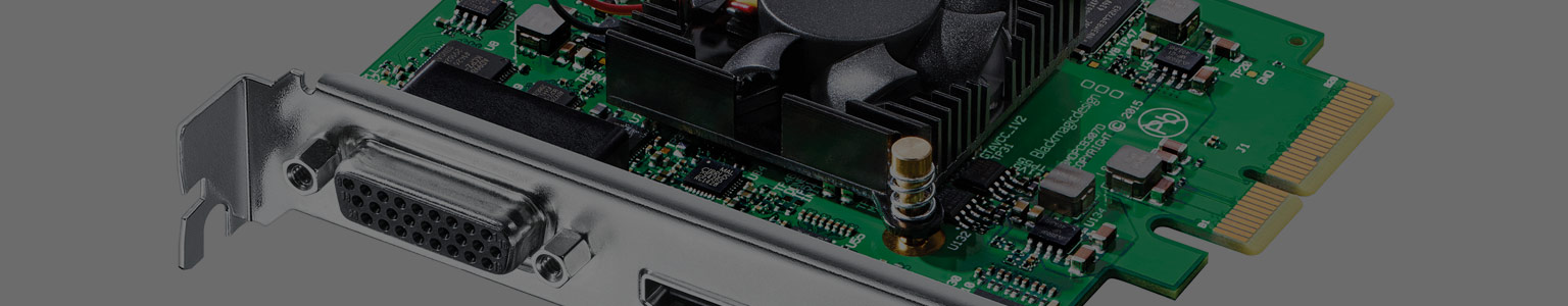 Intensity Pro 4K – Media Express | Blackmagic Design