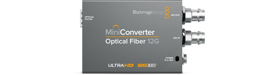 Blackmagic Design Mini Converter - Optical Fiber 4K