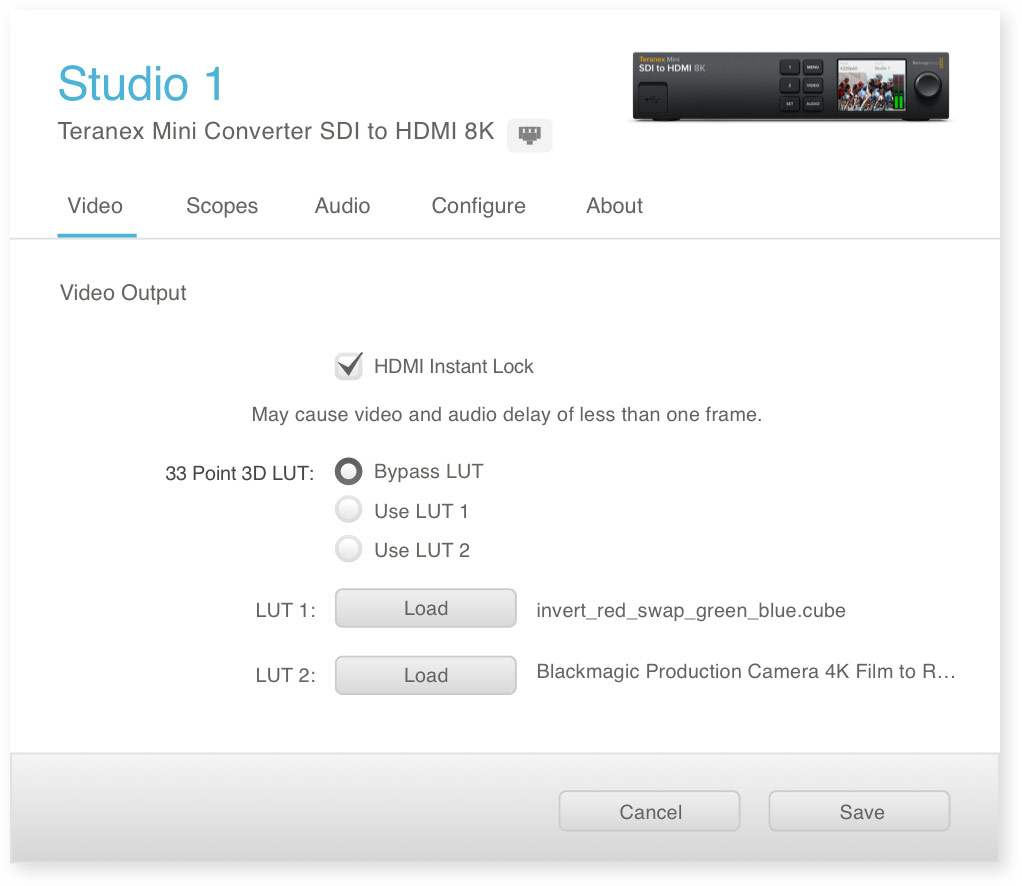 Teranex Mini 8K | Blackmagic Design
