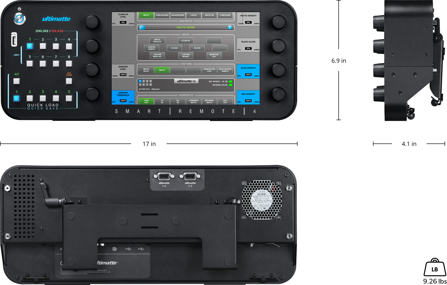 Blackmagic Ultimatte Smart Remote 4